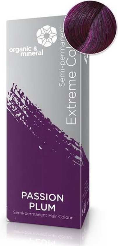 Organic & Mineral Extreme Colour 175ml - Passion Plum | bol.com