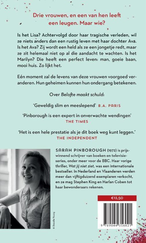 Belofte maakt schuld, Sarah Pinborough | 9789044356021 | Boeken | bol
