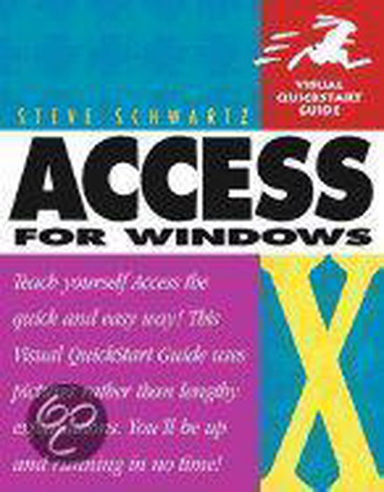 Access X For Windows | 9780321193933 | Steven A. Schwartz | Boeken | bol.com
