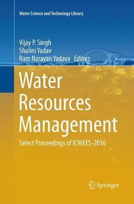 Water Science and Technology Library- Water Resources Management ...