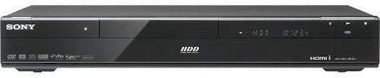 Sony RDR-AT205 - DVD & Hardeschijf recorders - 250GB - Zwart (demo ...