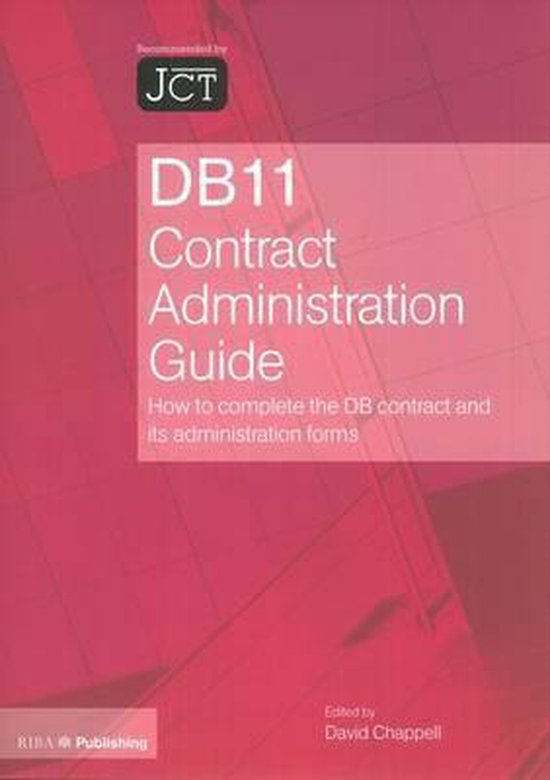 DB11 Contract Administration Guide: How to Complete the DB Contract and ...