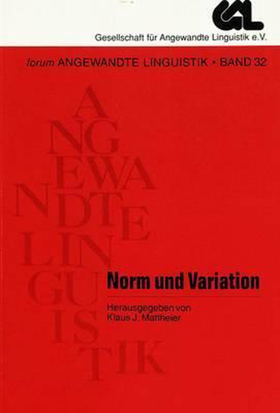 Norm und Variation | 9783631321065 | Boeken | bol.com