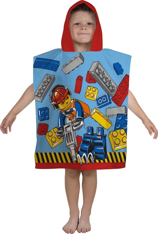 Lego City poncho - 50 x 115 cm - LEGO badponcho | bol.com