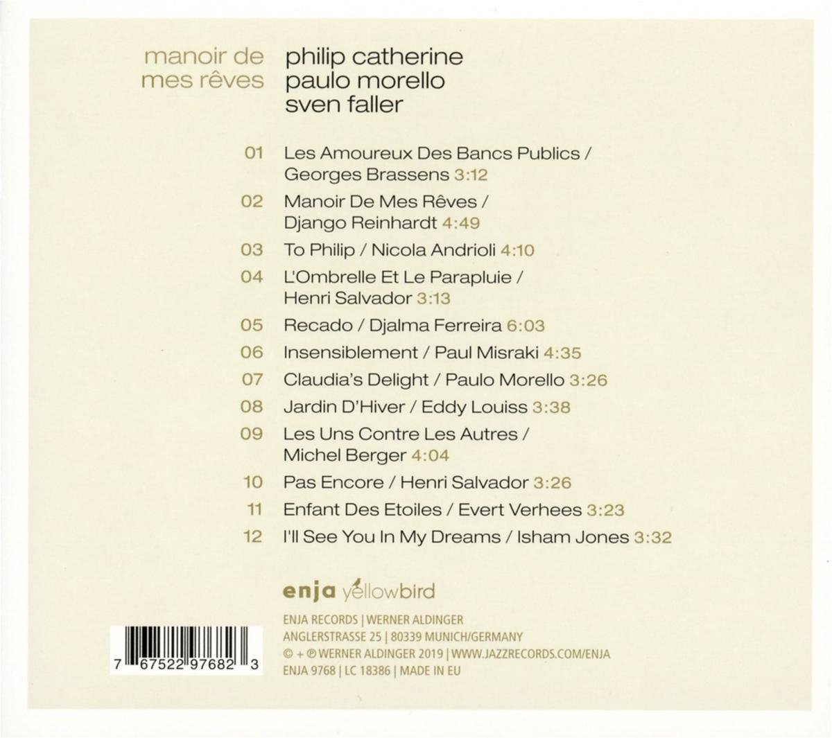 Philip Catherine - Paulo Morello - Sven Faller - Manoir De Mes Reves ...