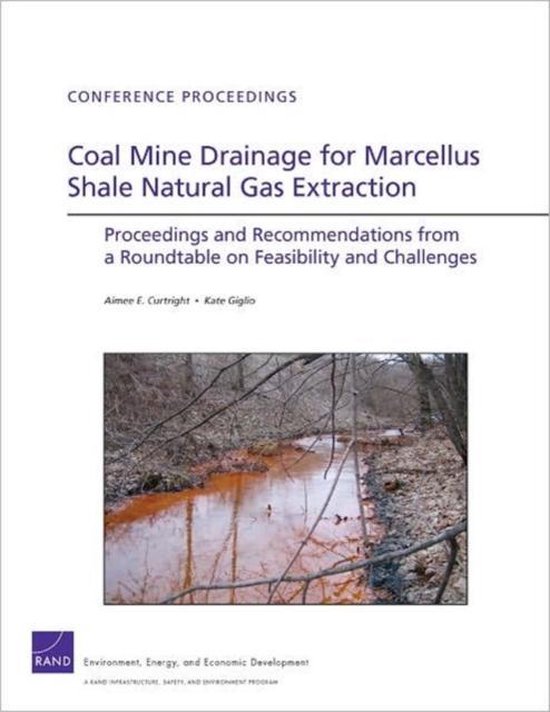 Coal Mine Drainage for Marcellus Shale Natural Gas Extraction ...