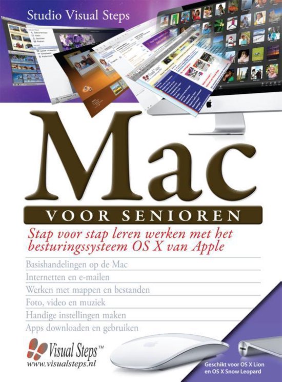bol.com | Mac Voor Senioren, Studio Visual Steps | 9789059053175 | Boeken