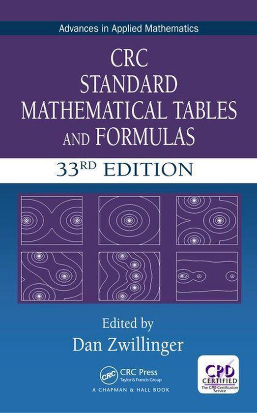 Advances in Applied Mathematics - CRC Standard Mathematical Tables and ...