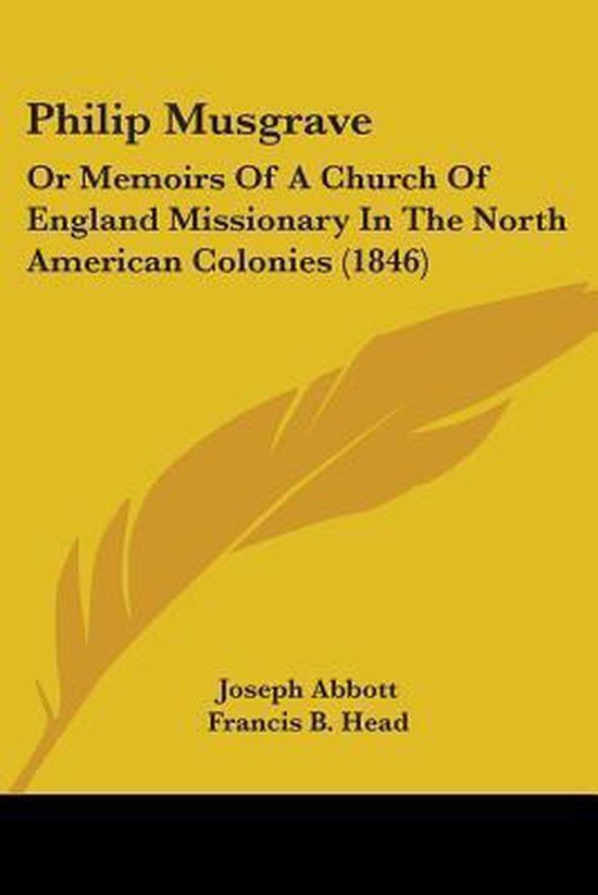 Philip Musgrave, Sir Francis Bond Head | 9781437122831 | Boeken | bol