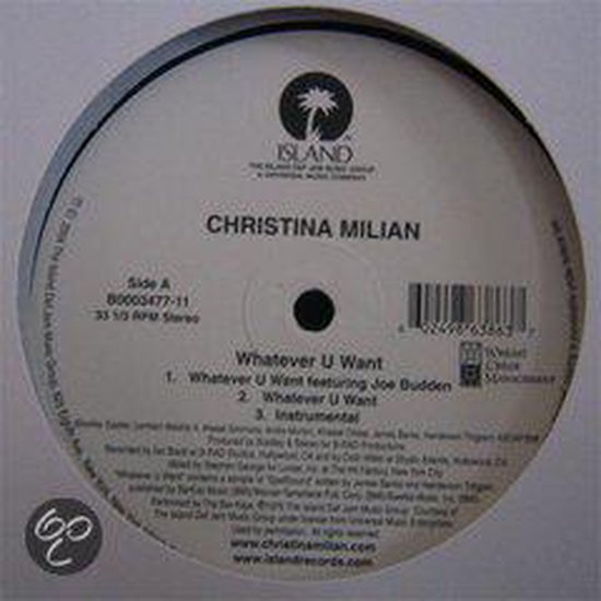 Whatever U Want, Christina Milian | Muziek | bol