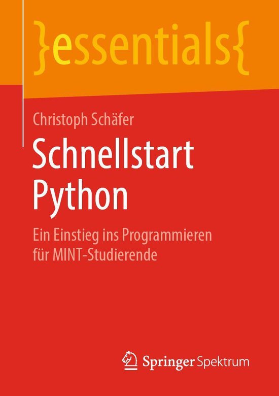 essentials - Schnellstart Python (ebook), Christoph Schafer ...