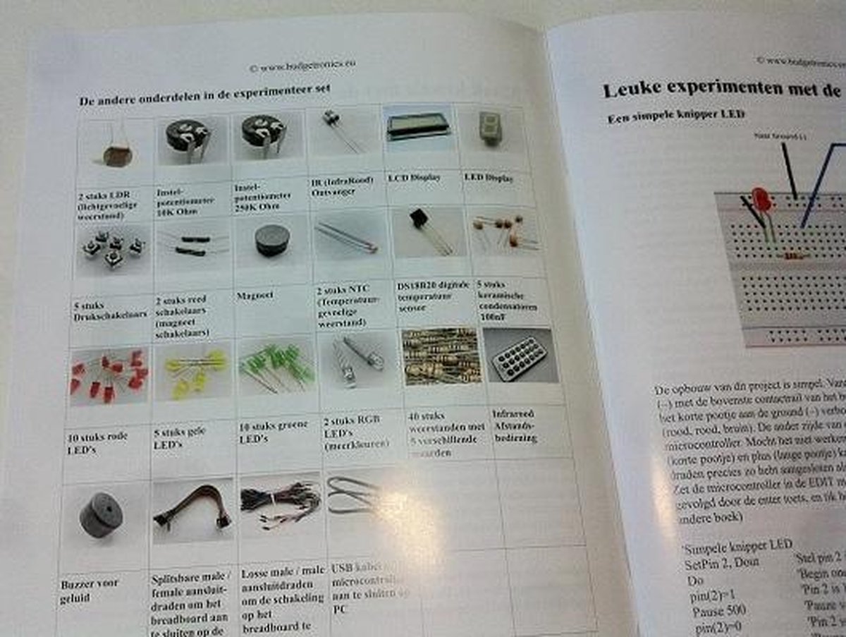 Microcontrollers experimenteerdoos - programmeren en aansturen voor ...