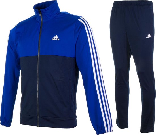 adidas B2B Trainingspak - Maat M - Mannen - blauw/wit | bol