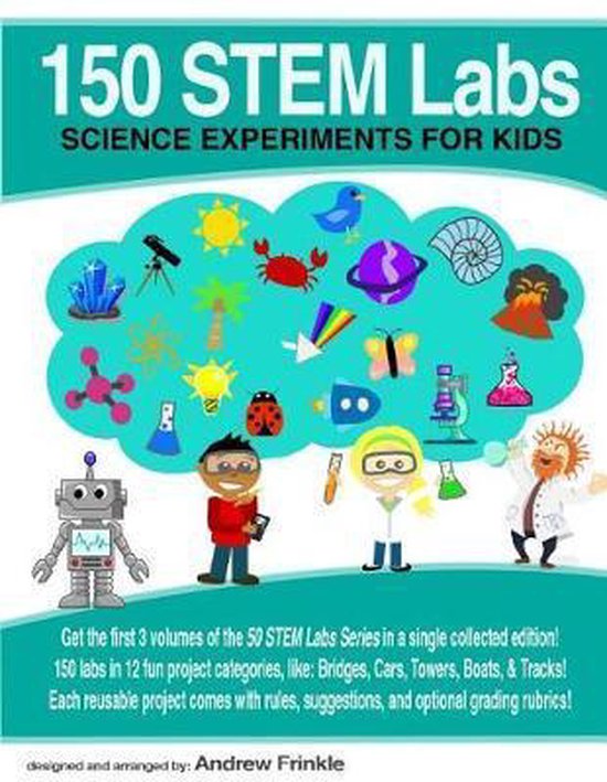 50 Stem Labs- 150 STEM Labs | 9781546460442 | Andrew Frinkle | Boeken | bol