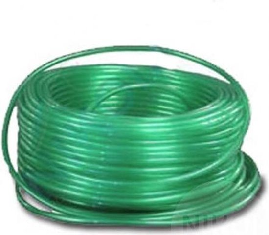 Groene PVC Luchtslang 16 - 22 mm rol 50 mtr | bol