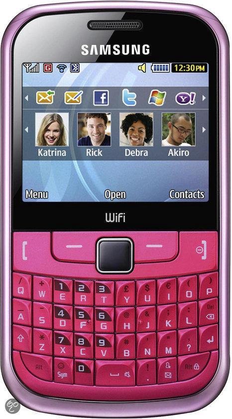 Samsung Chat 335 (S3350) - Roze - Hi prepaid telefoon | bol