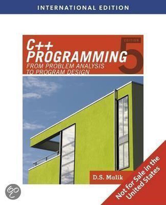 C++ Programming | 9780538798136 | D. S. Malik | Boeken | bol.com