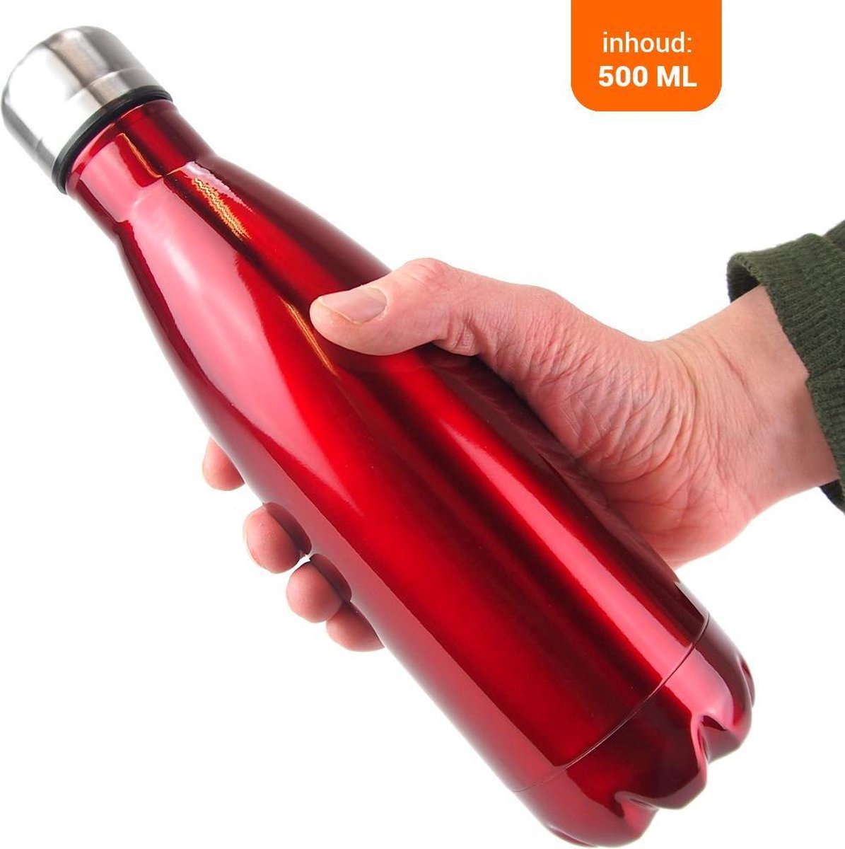 Vannons - RVS Drinkfles - Thermosfles - Dubbelwandige Fles ...