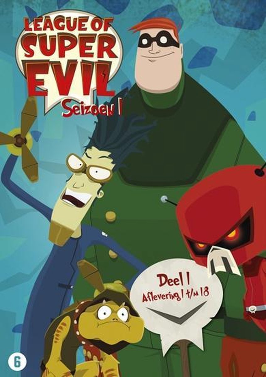League Of Super Evil (L.O.S.E.) - Seizoen 1 (Deel 1) (Dvd) | Dvd's ...