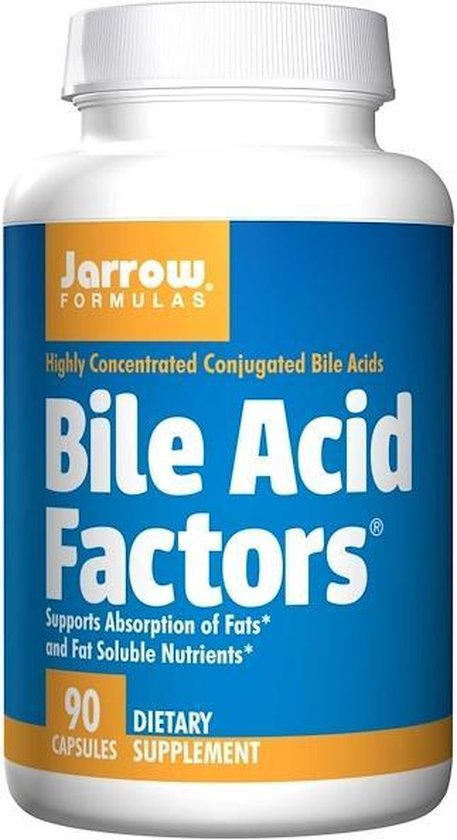 Bile Acid Factors 120 capsules - geconjugeerde en ongeconjugeerde ...