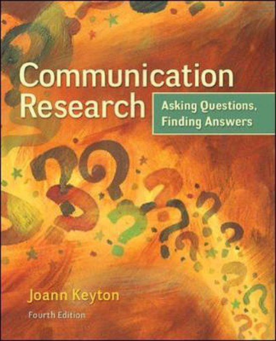 Communication Research | 9780078036910 | Joann Keyton | Boeken | bol.com