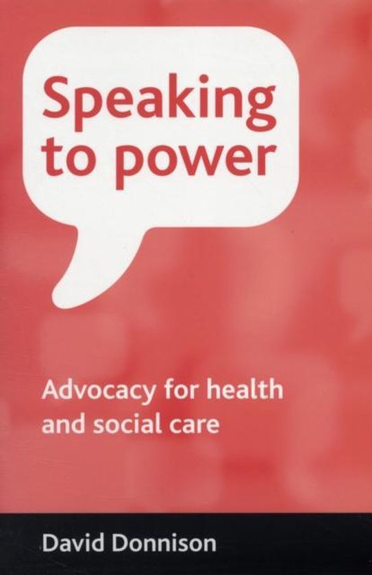 Speaking to Power | 9781847420374 | David Donnison | Boeken | bol.com