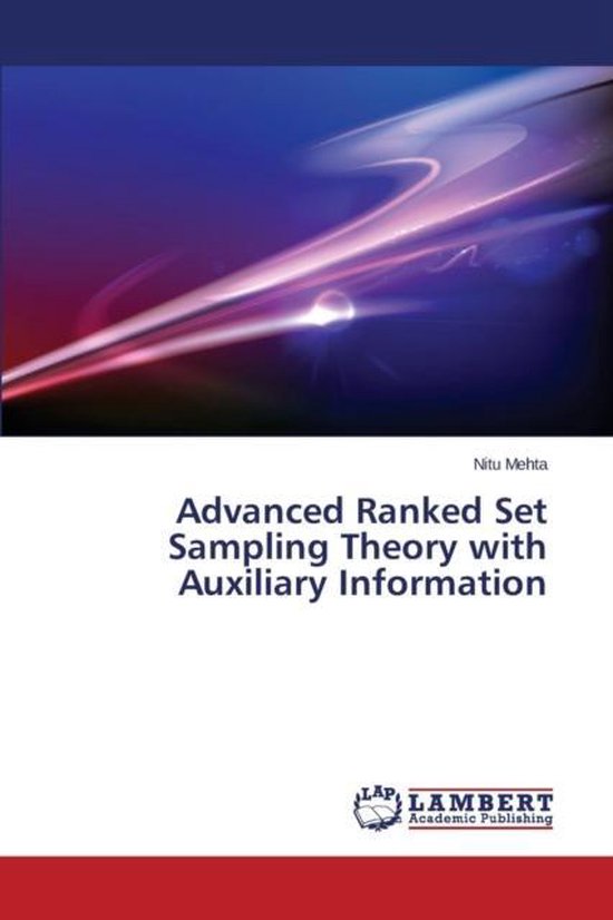Advanced Ranked Set Sampling Theory with Auxiliary Information | 9783659755446 | Mehta... | bol