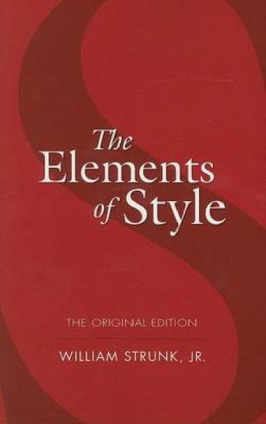 Elements Of Style, William Strunk | 9780486447988 | Boeken | bol