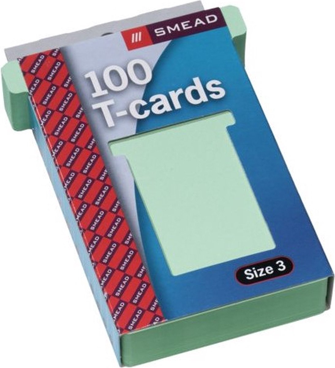 Planbord t-kaart a5548-35 77mm groen | Pak a 100 stuk | bol