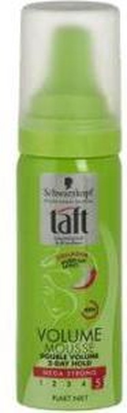 Schwarzkopf Taft Mini Mousse - Volume Mega Strong - 50 ml | bol