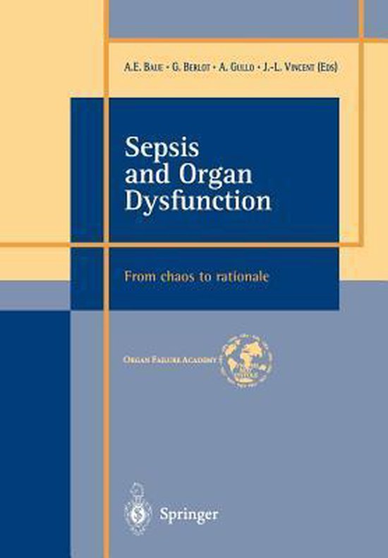 Sepsis and Organ Dysfunction | 9788847001787 | Livres | bol