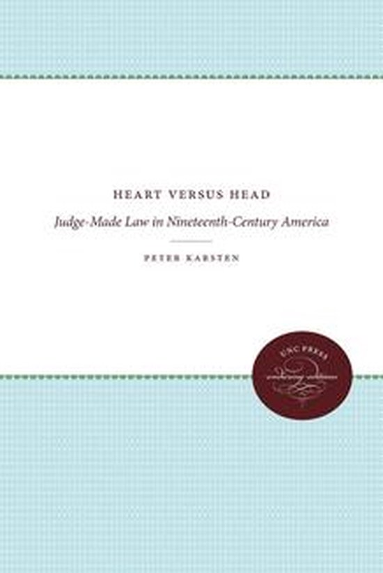 Studies in Legal History - Heart versus Head (ebook), Peter Karsten ...