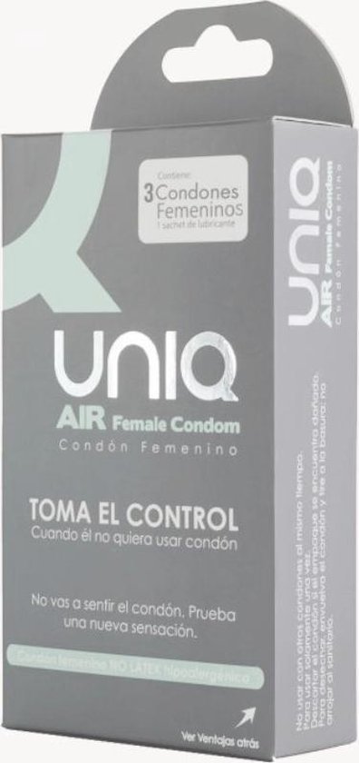 UNIQ | Uniq Air Female Condom 3 Units | bol.com