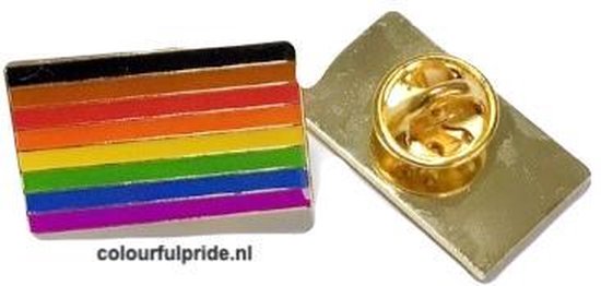 Inclusive Pride Flag Pin | bol