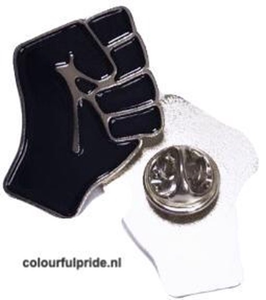 Anti-Racism / Solidarity Fist Pin | bol.com
