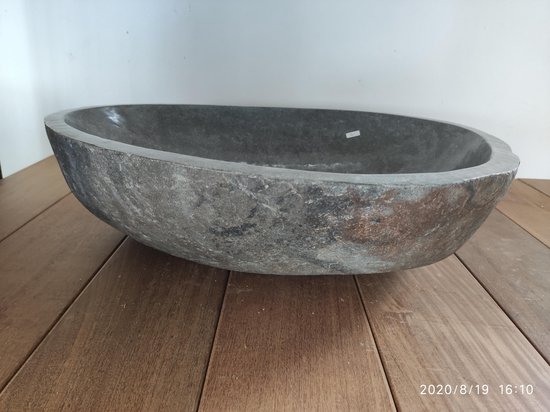 Bali riverstone waskom 53x42x15 | bol.com