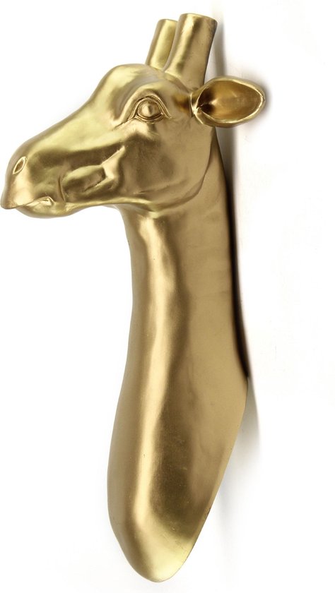 Giraf kop - goud | bol.com