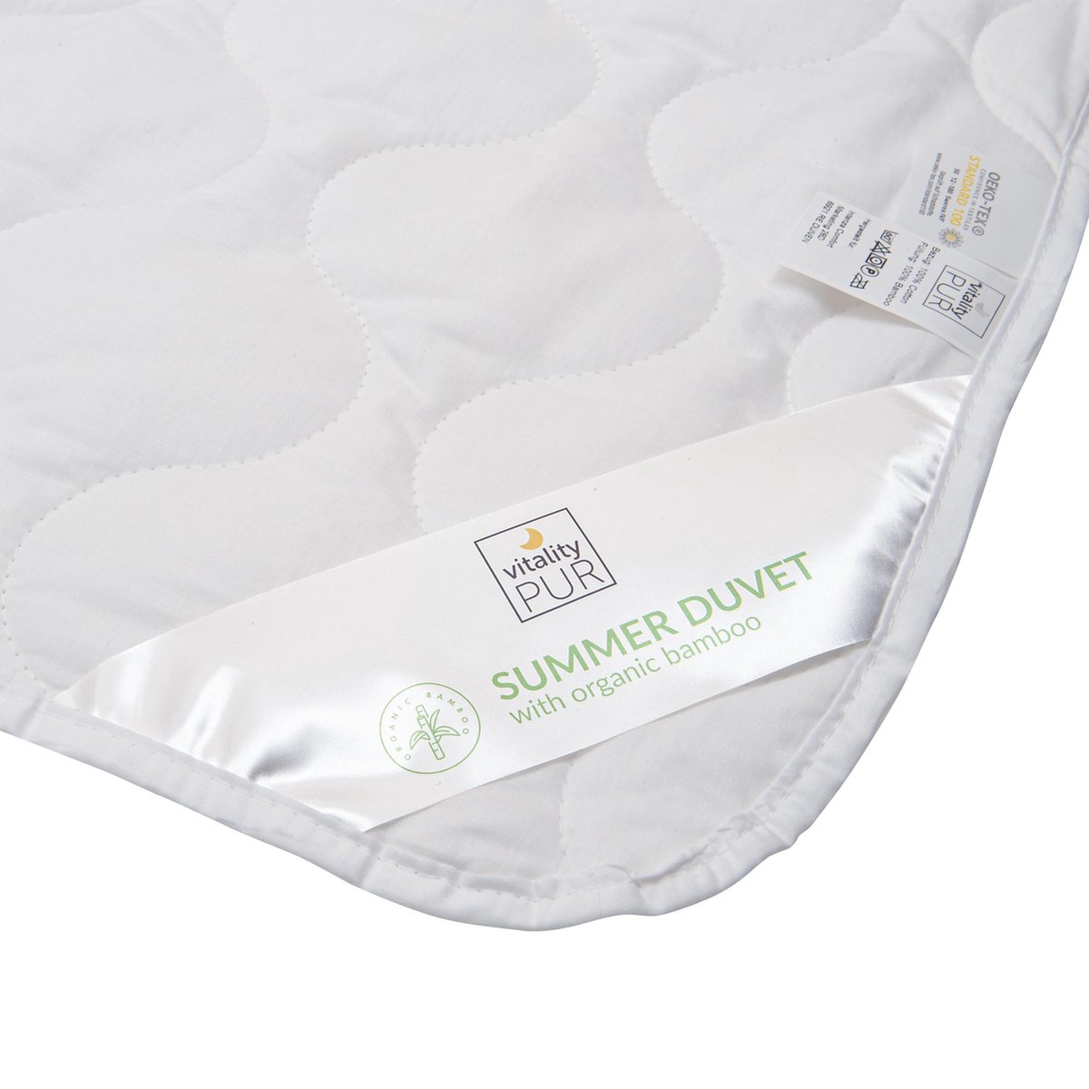 Vitality Pur – Natuurlijk zomerdekbed – Bamboe vulling – 200x220 | bol.com