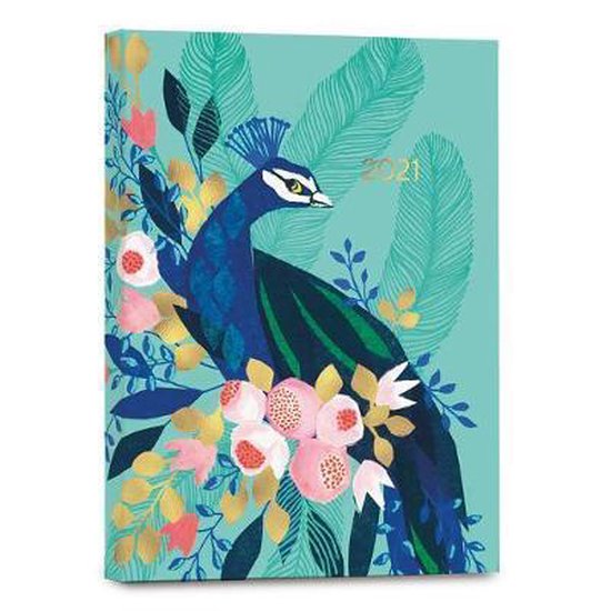 Peacock 2021 Weekly Planner | bol