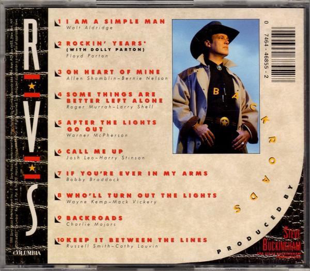 Backroads, Ricky Van Shelton | CD (album) | Muziek | bol.com