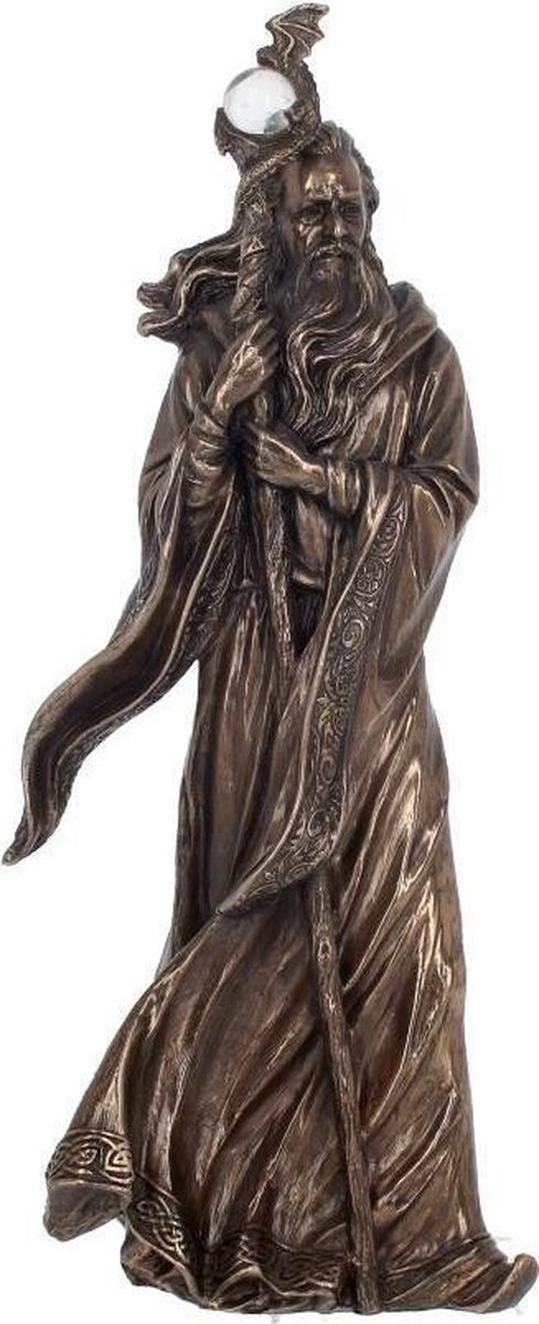 Nemesis Now Beeld/figuur Merlin Bronze 28cm Bronskleurig | bol.com