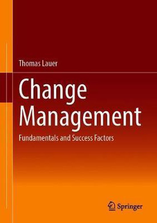 Change Management | 9783662621868 | Thomas Lauer | Boeken | bol.com