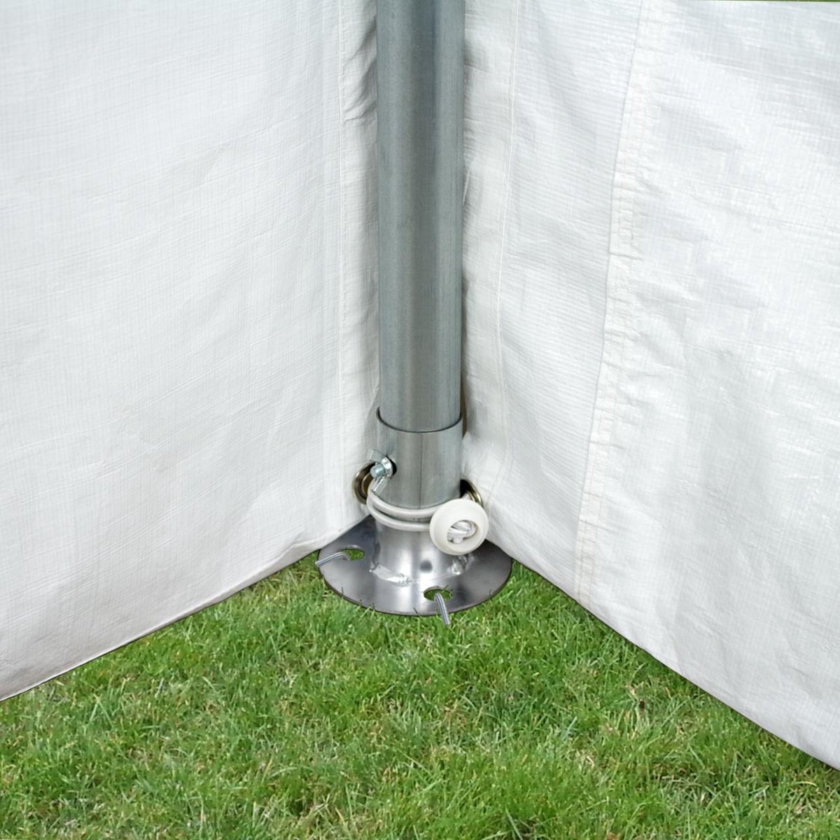 Hoogwaardige Partytent 4x2m van 240 g/m² PE zeil tuintent feesttent ...