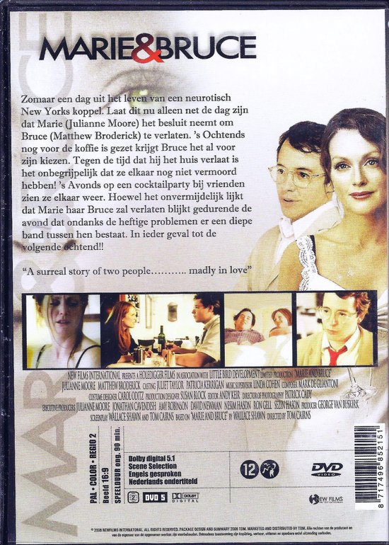 Marie & Bruce (Dvd), Steve Burns | Dvd's | bol
