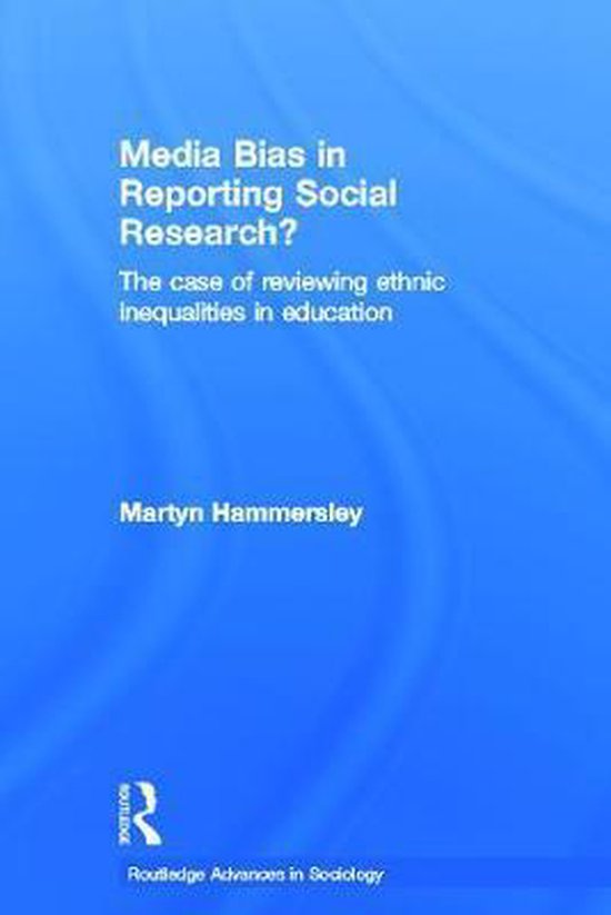 Media Bias in Reporting Social Research? | 9780415650021 | Martyn ...