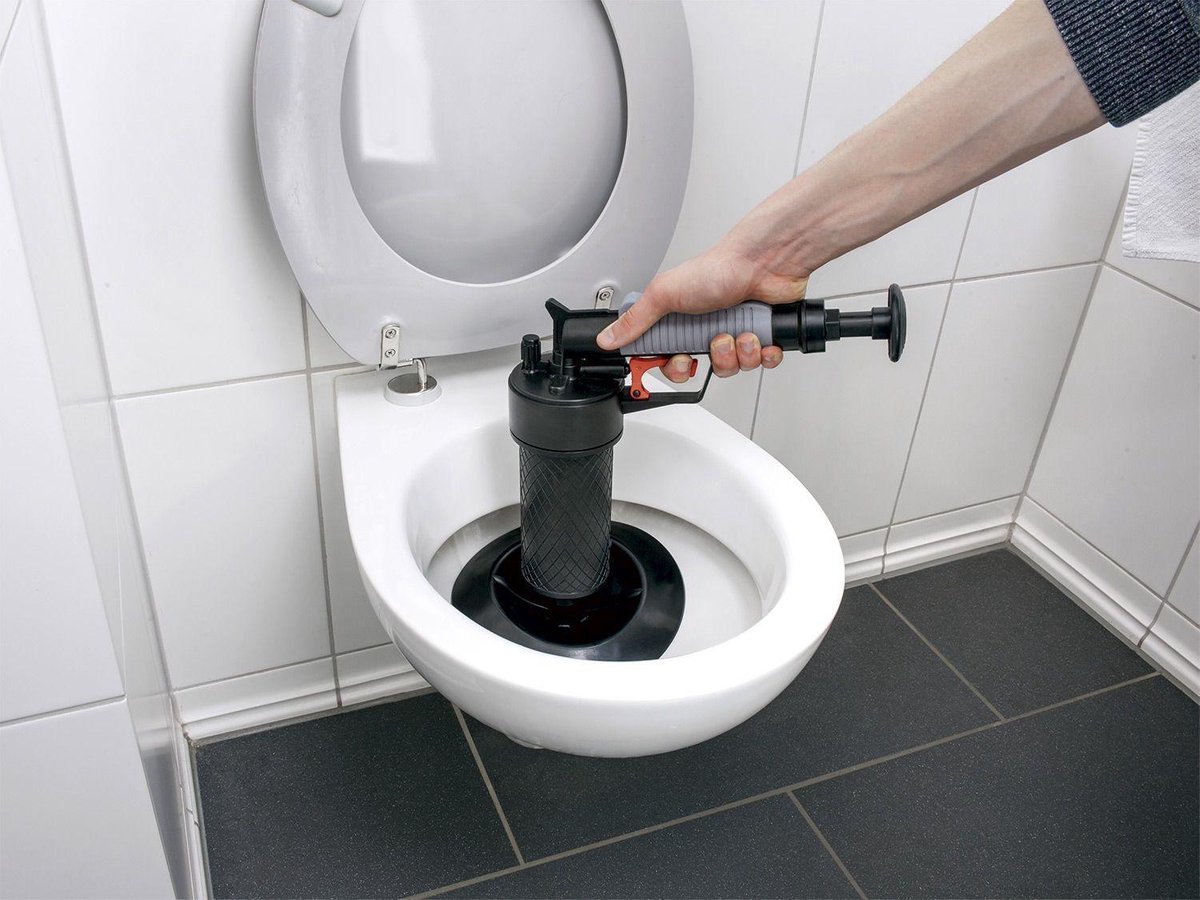 Powerfix Gootsteenontstopper Pomp - Universeel | bol.com