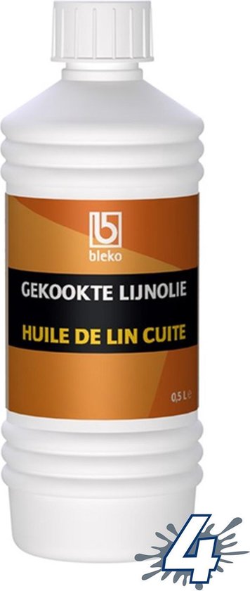 Bleko Gekookte Lijnolie 0.5 liter | bol.com