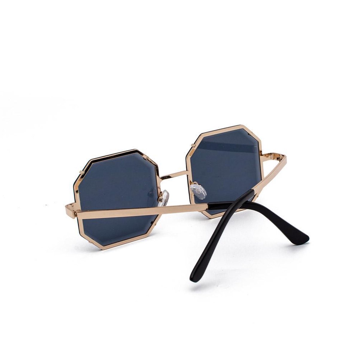 Hexagon Zonnebril - Festival Bril – Sunglasses – Dames – Vrouwen - 6 ...