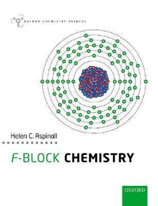 f-Block Chemistry | 9780198825180 | Helen C. Aspinall | Boeken | bol