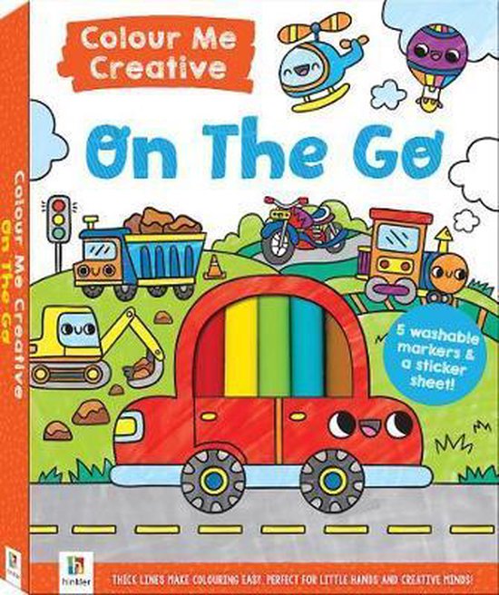 Colour Me Creative: On the Go, Hinkler Pty Ltd | 9781488916618 | Boeken ...